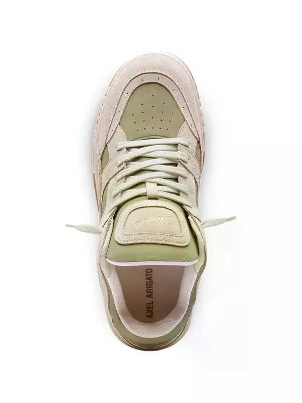 Axel Arigato Area Lo Panelled Suede Sneakers