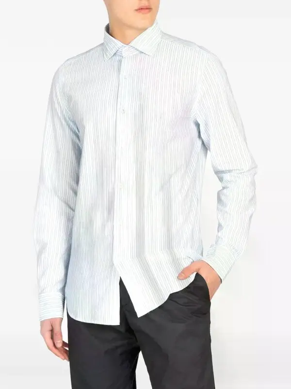 KOIKE BARCELONA Vertical-stripe Shirt