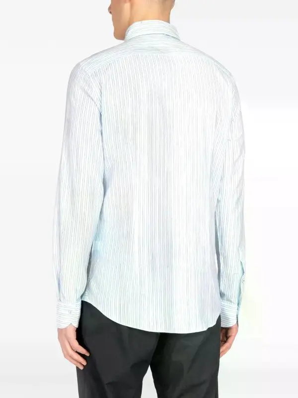 KOIKE BARCELONA Vertical-stripe Shirt