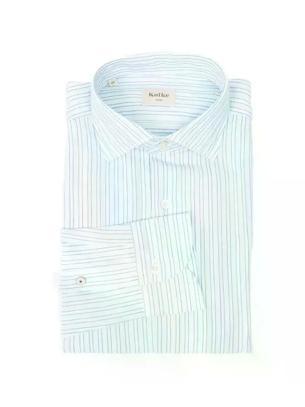 KOIKE BARCELONA Vertical-stripe Shirt