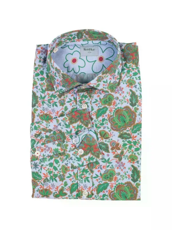 KOIKE BARCELONA Floral-print Shirt