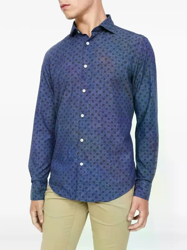 KOIKE BARCELONA Printed Long-sleeve Shirt