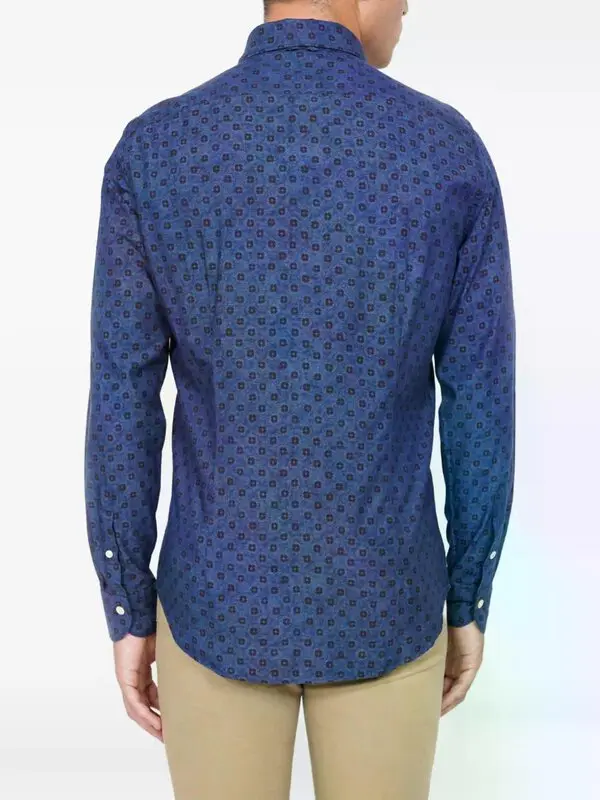 KOIKE BARCELONA Printed Long-sleeve Shirt