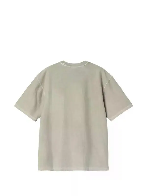 Carhartt Work In Progress Garment-dyed Pocket T-shirt - Grey