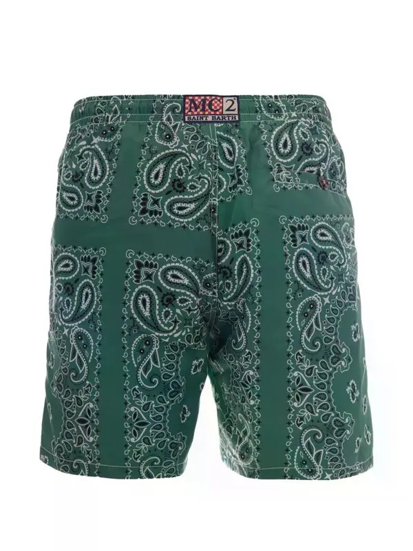 MC2 SAINT BARTH Bandana Print Swim Shorts