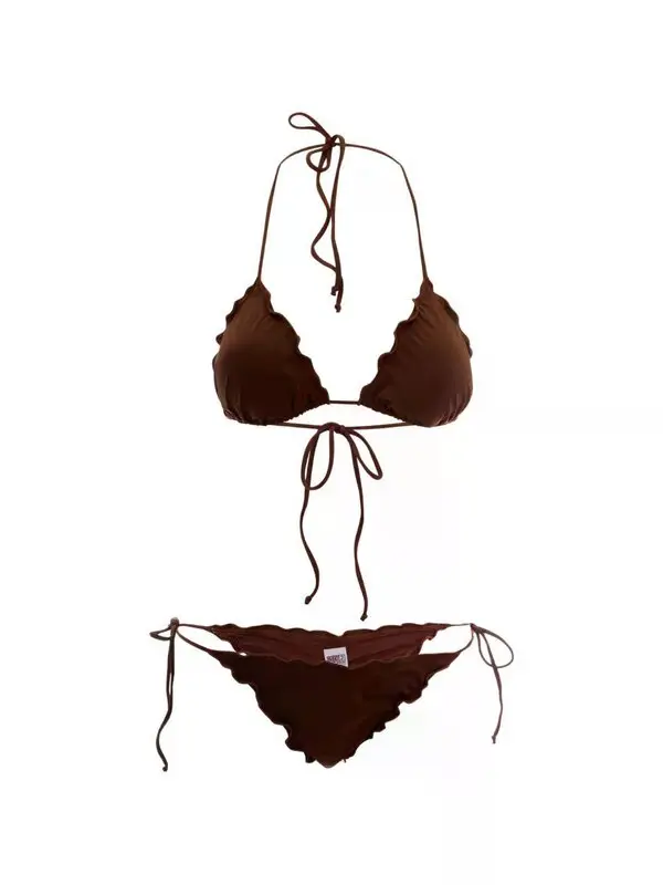 MC2 SAINT BARTH Ruffled Trim Bikini