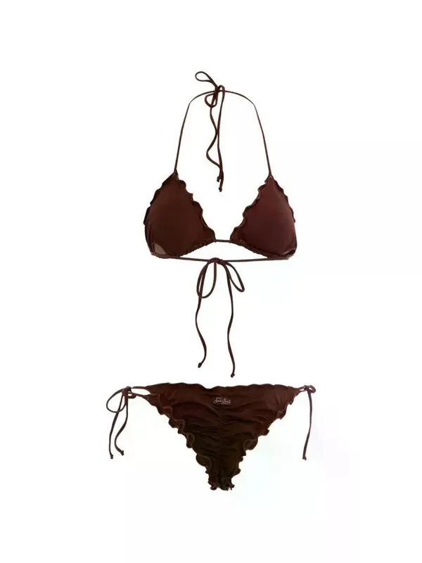 MC2 SAINT BARTH Ruffled Trim Bikini