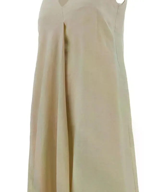 MSM STUDIO Sleeveless V-neck Maxi Dress