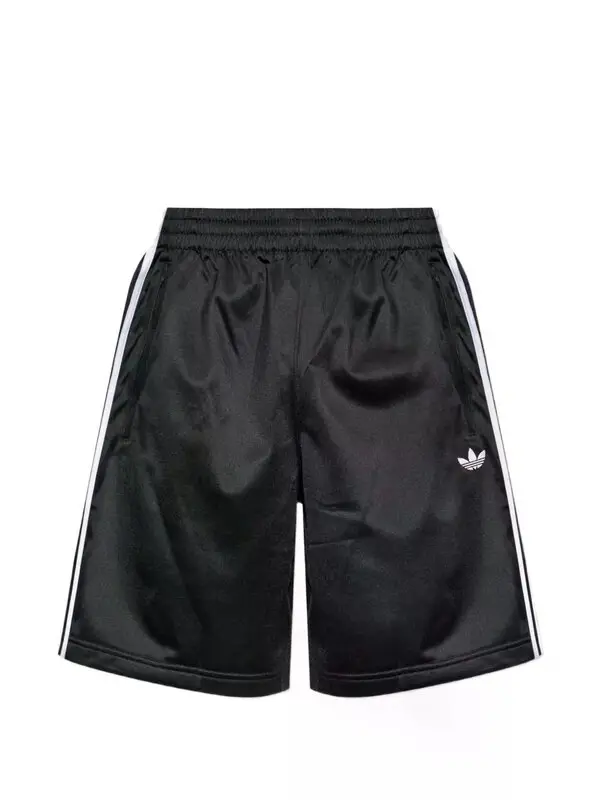Adidas Embroidered Logo Side-stripe Shorts