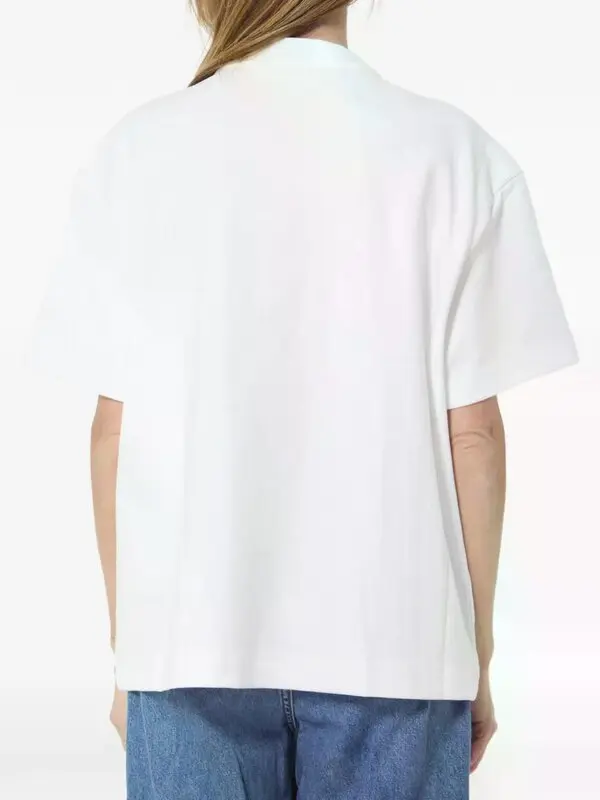THE FRANKIE SHOP Crew Neck T-shirt - White