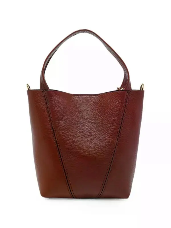 Chloé Small Spin Leather Bucket Bag