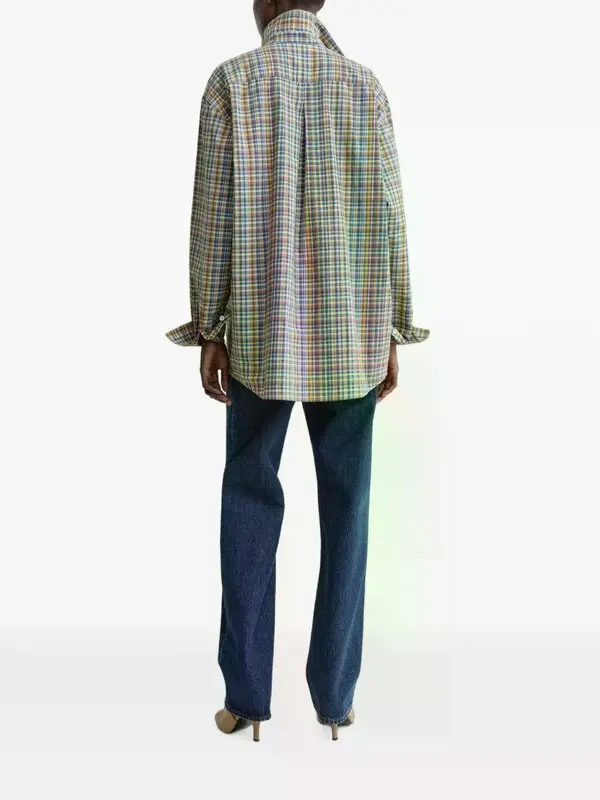 TOTEME Checked Button-down Shirt