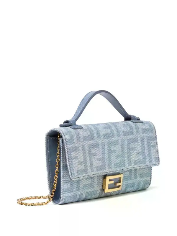 Fendi Baguette Continental Chain Wallet