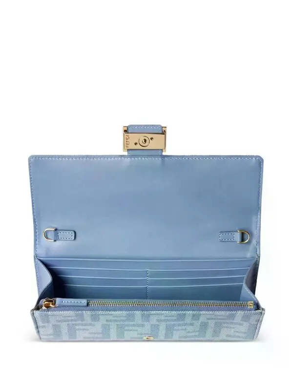 Fendi Baguette Continental Chain Wallet