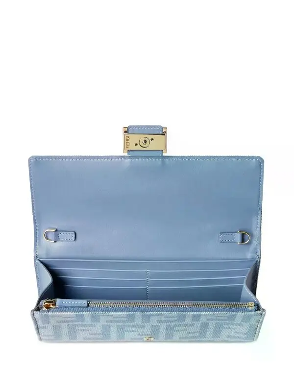 Fendi Baguette Continental Chain Wallet