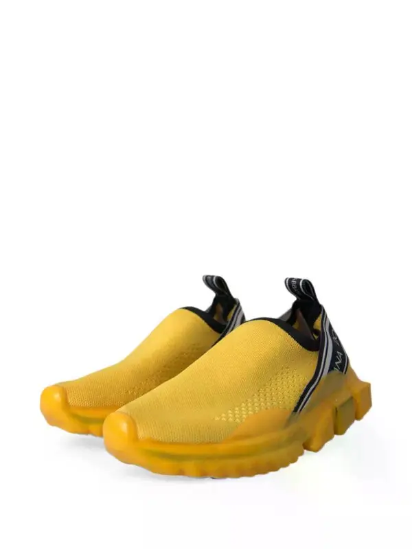 Dolce & Gabbana Sorrento Knitted Slip-on Sneakers