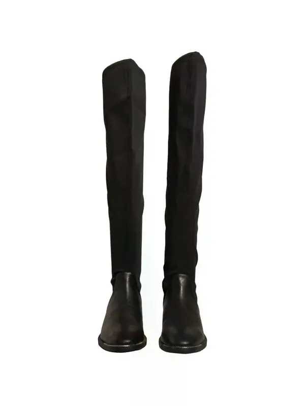 MY TWIN Rhinestone-embellished Over-the-knee Boots