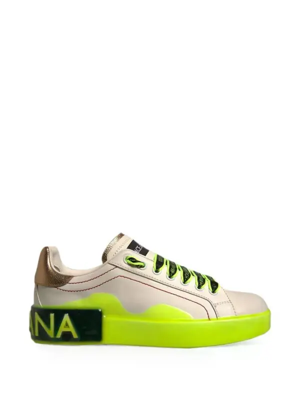 Dolce & Gabbana Portofino Leather Sneakers