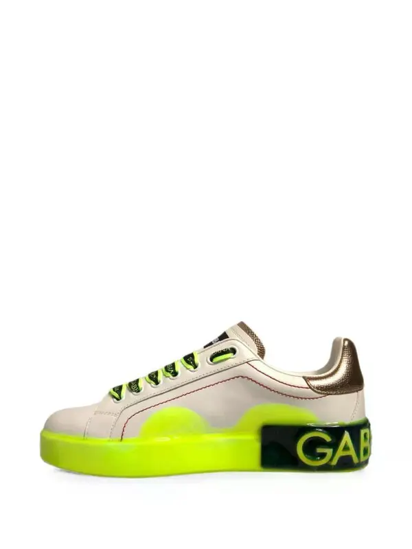 Dolce & Gabbana Portofino Leather Sneakers