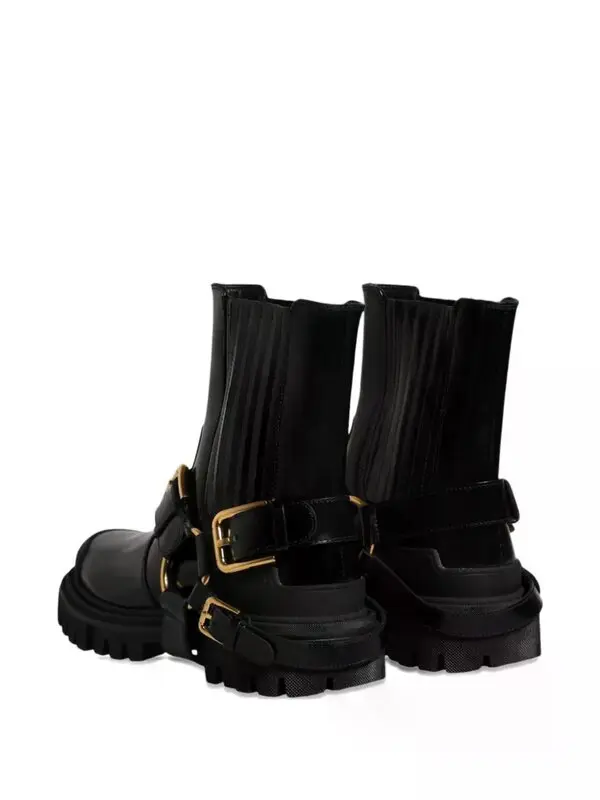 Dolce & Gabbana Buckle-detail Trekking Ankle Boots