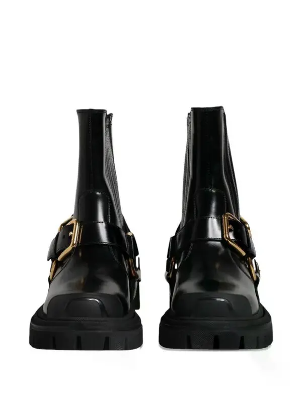 Dolce & Gabbana Buckle-detail Trekking Ankle Boots