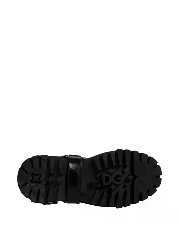 Dolce & Gabbana Buckle-detail Trekking Ankle Boots
