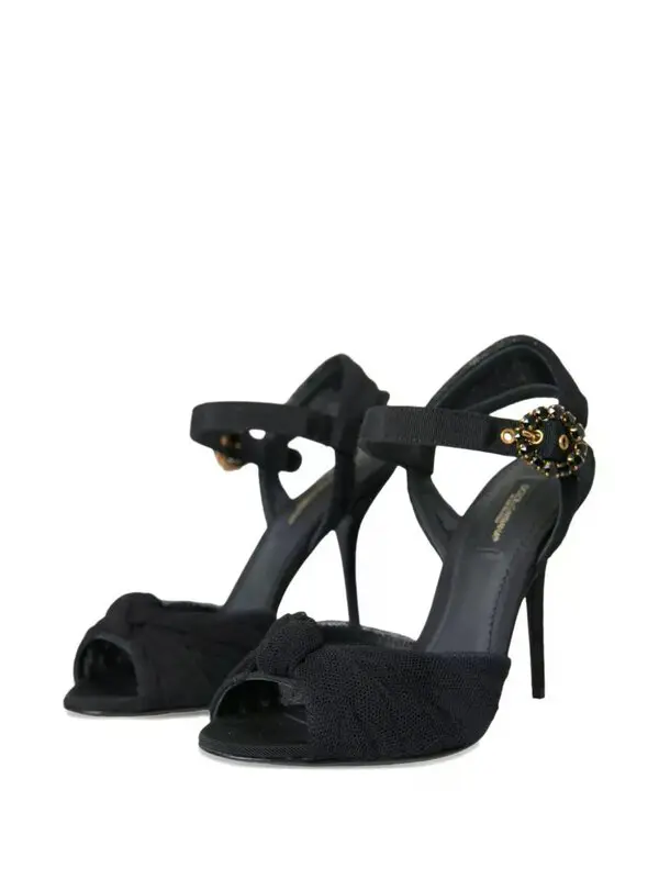 Dolce & Gabbana Knotted Embellished Sandals