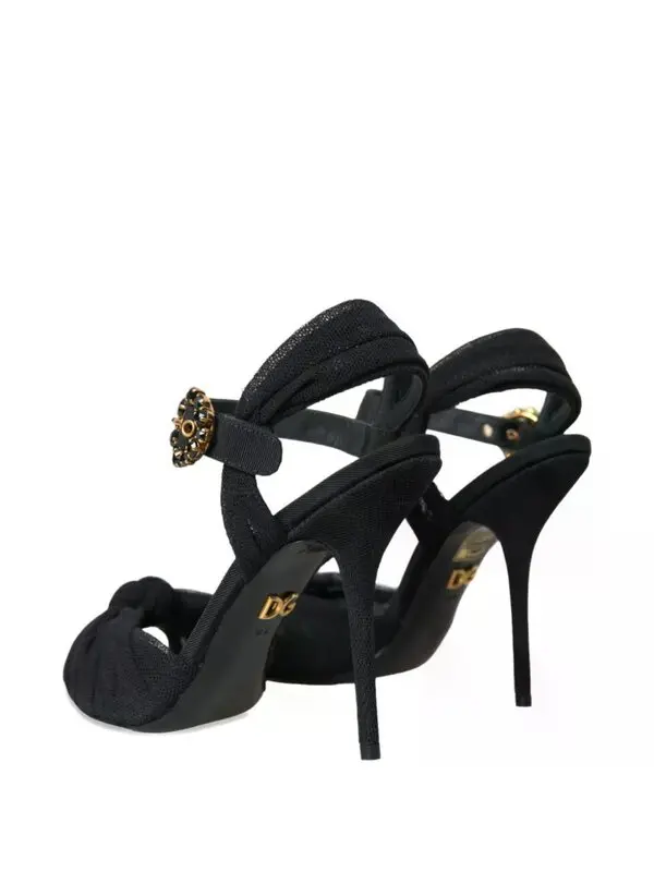 Dolce & Gabbana Knotted Embellished Sandals