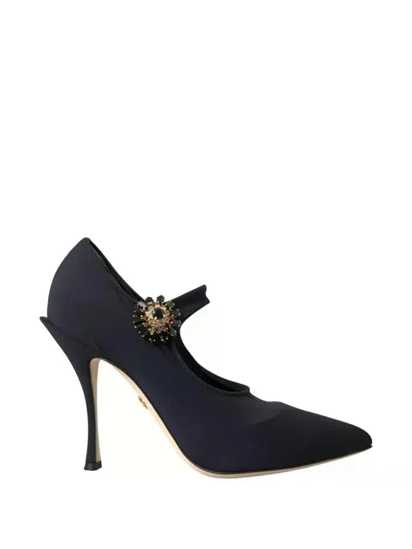 Dolce & Gabbana Mary Janes Crystal-embellished Pumps