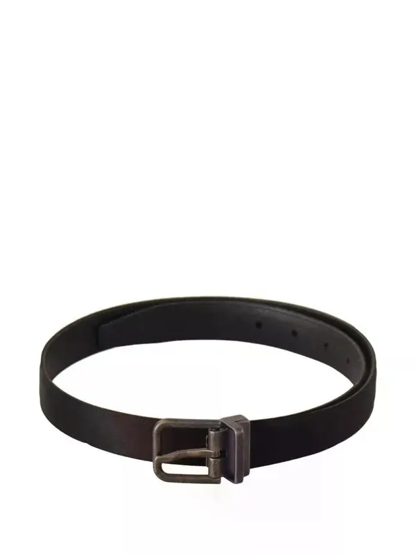 Dolce & Gabbana Metal-buckle Leather Belt