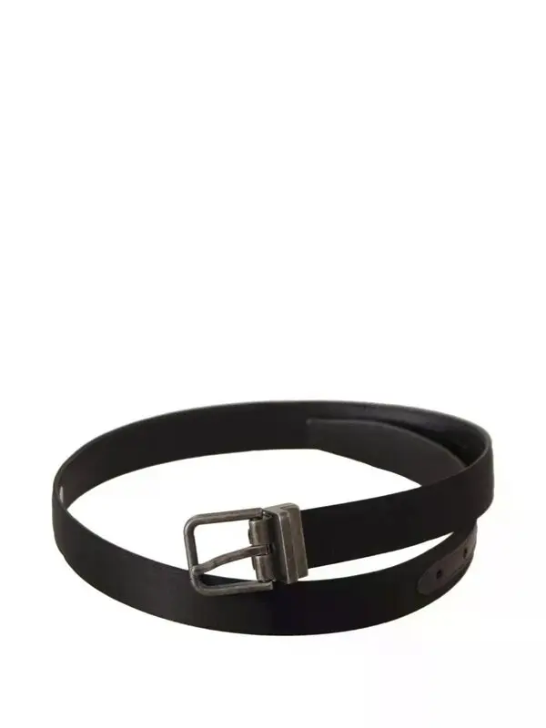 Dolce & Gabbana Metal-buckle Leather Belt