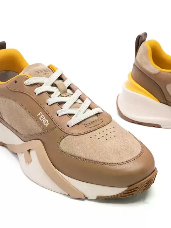 Fendi Flow Panelled Sneakers