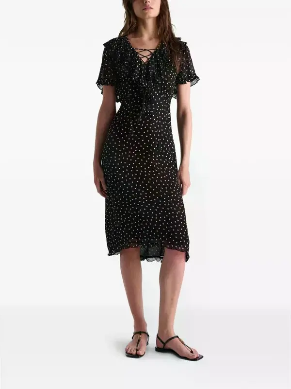 Dorothee Schumacher Dancing Dots Midi Dress