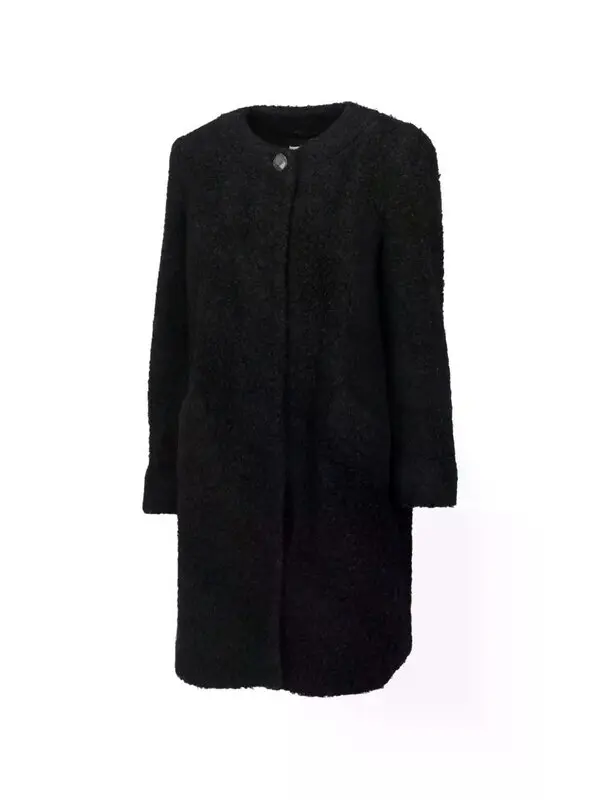 ELENA MIRÒ Textured Single-button Coat