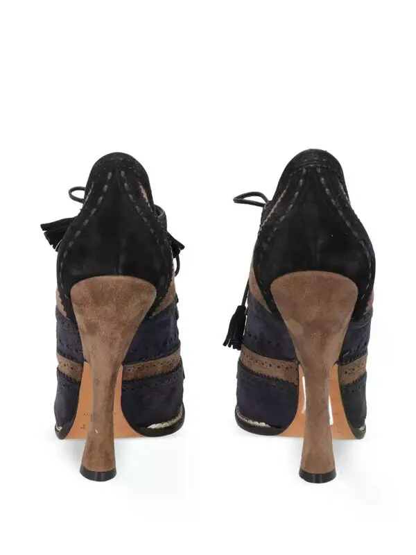 Dior Tassel Brogue Pumps - Blue