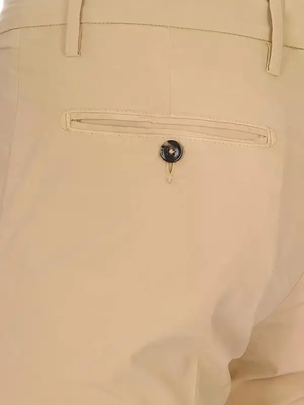 B SETTECENTO Button-fastening Trousers - Neutrals