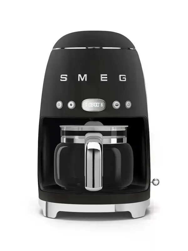 SMEG Anni 50 Logo-plaque Coffee Machine - Black
