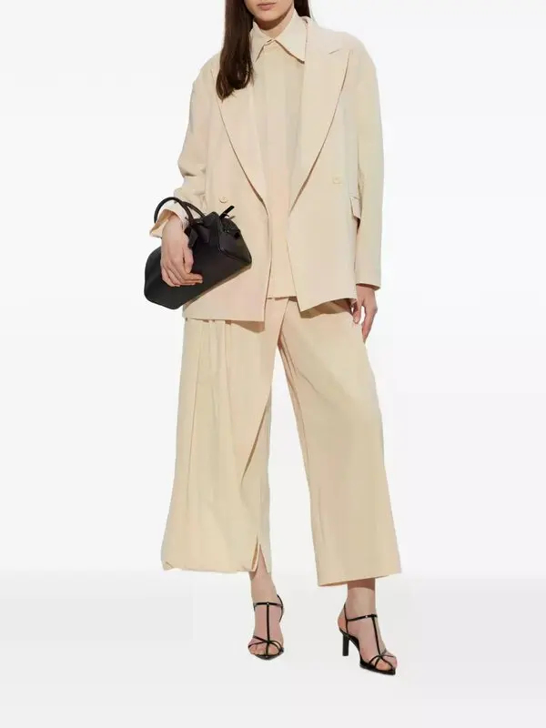 Issey Miyake Looped Double-breasted Blazer