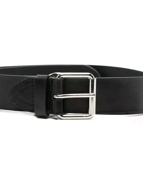MERYLL ROGGE Adjustable Belt With Silver-tone Buckle - Black