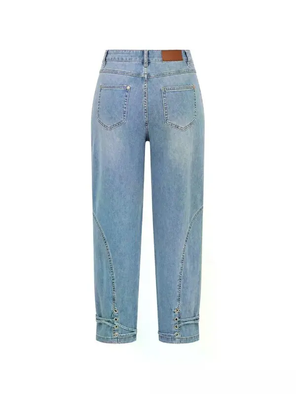GAUDI Button-fastening Lace-up Jeans