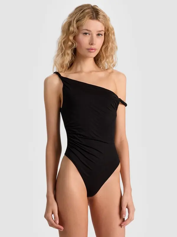 Alice + Olivia Bianca Twisted Bodysuit