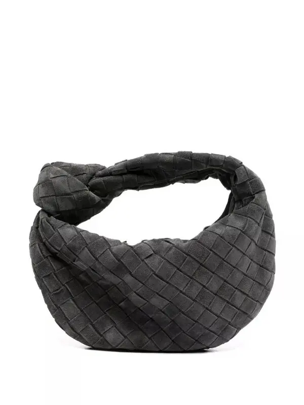 Bottega Veneta Mini Jodie Tote Bag - Grey