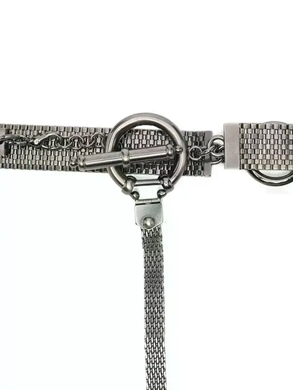 Gianfranco Ferre Tone Mesh Chain Belt