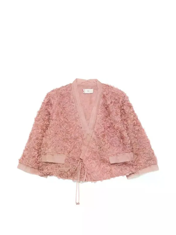 HUI MILANO Daffodil Drawstring Jacket - Pink