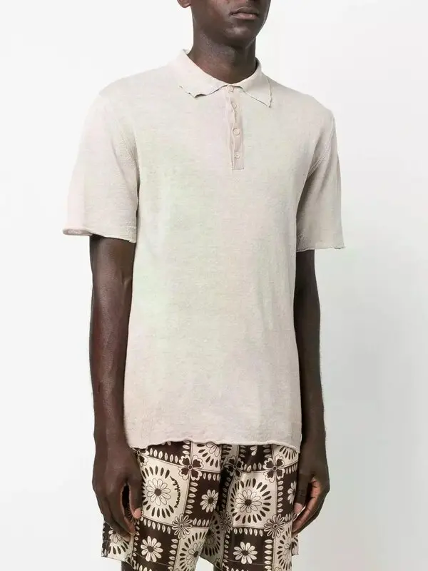 COSTUMEIN Fine-knit Polo Shirt