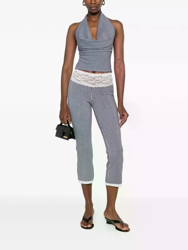 Frankies Bikinis Nikki Trousers - Blue