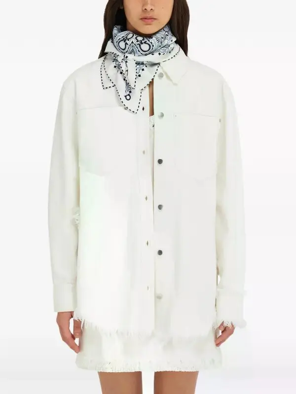 FERRAGAMO Arabesque-print Silk Scarf