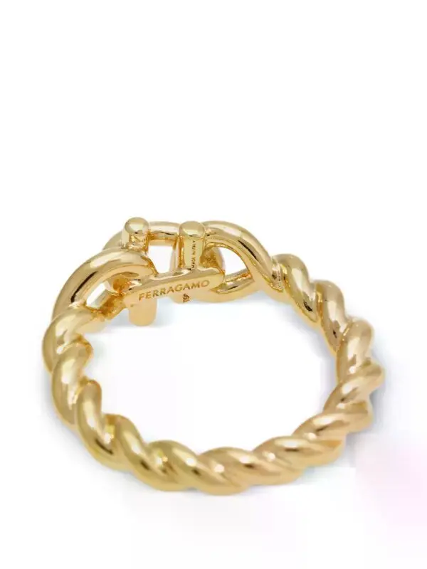 FERRAGAMO Gancini Twisted Ring