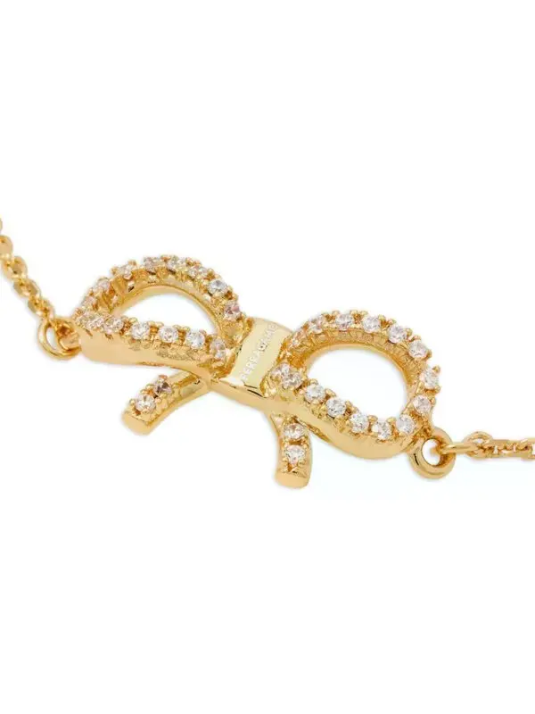 FERRAGAMO Vara Bow Crystal-embellished Bracelet
