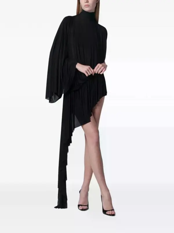 FRANCESCO MURANO One-shoulder Draped Dress - Black